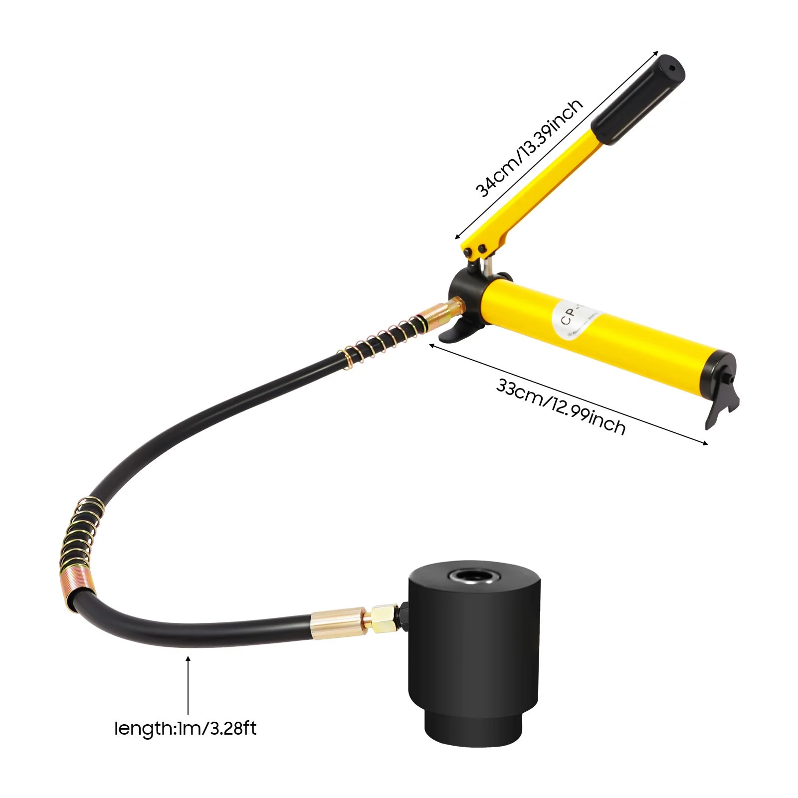 Perforator hidraulic, 15 tone presiune, cap de gaurire rotativ 360 ...