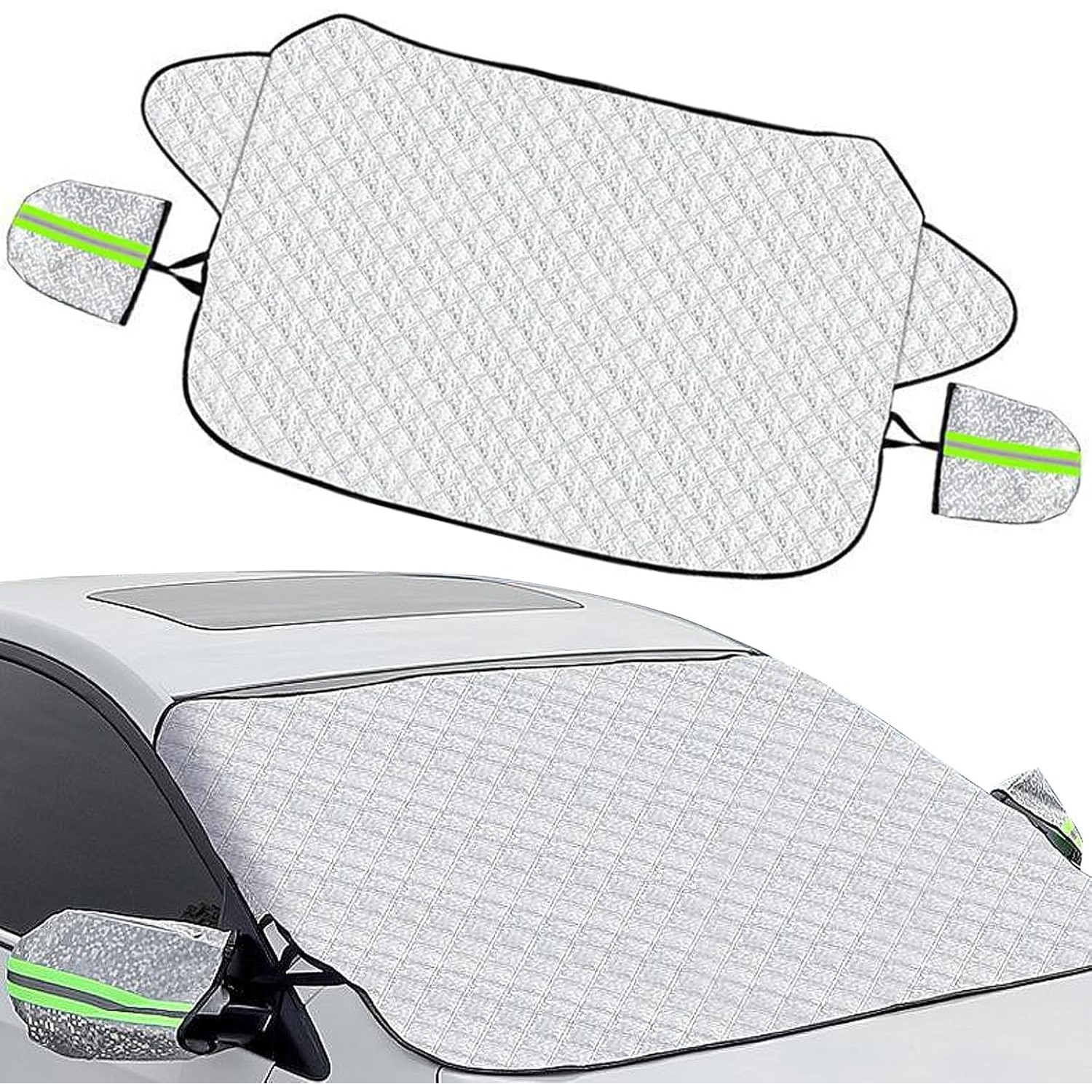 Protectie pentru parbriz auto, anti-inghet si anti-zapada, material ...
