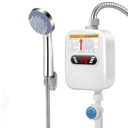 Incalzitor instant de apa electric, 3500 W, 220 V, IPX4, design compact ...