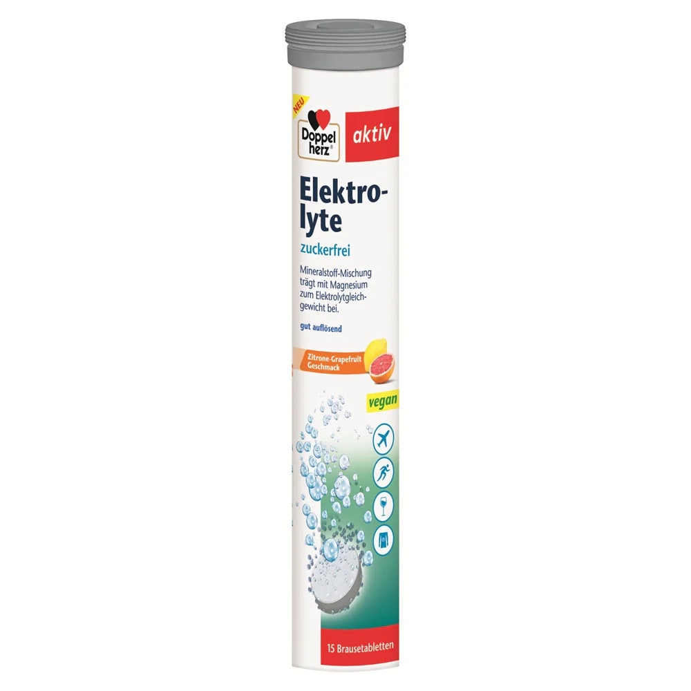Electroliti, 15 comprimate efervescente, Doppelherz - eMAG.ro