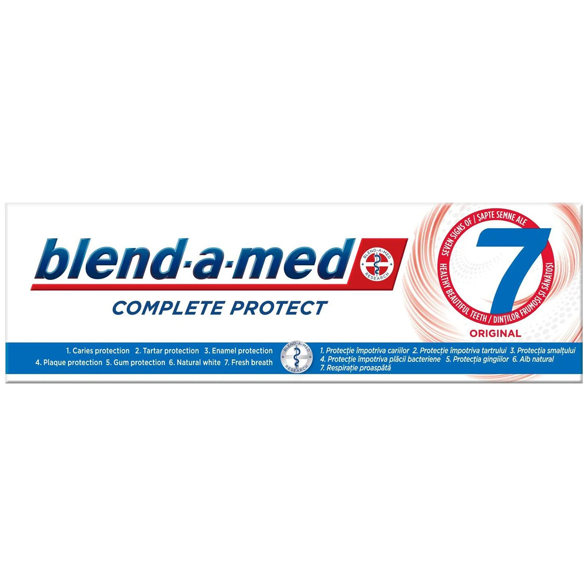 Комплект, Blend-a-Med "7" Complete Protect Original паста за зъби, 75 ...