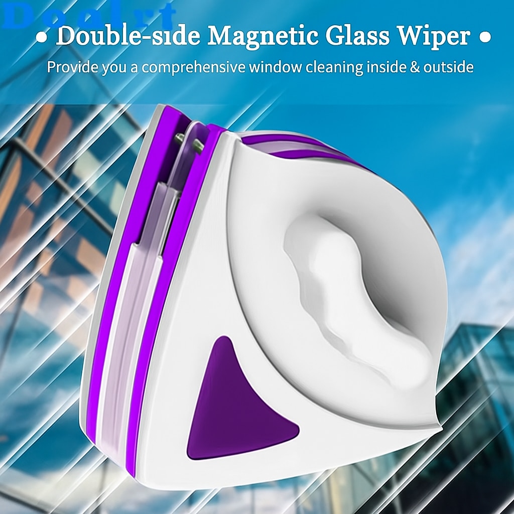 Stergator Geam Magnetic, SeveShop®, Aparat Spalat Geamuri, Pentru ...