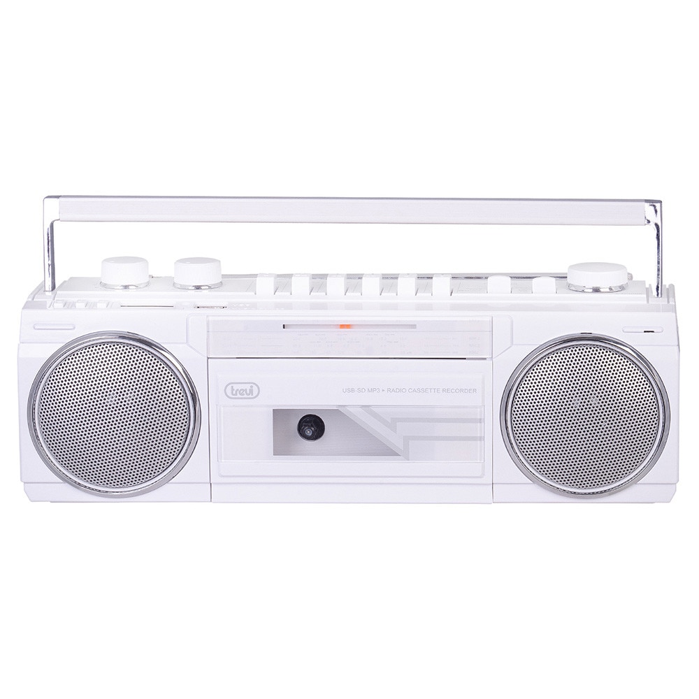 Trevi RR 501BT/WH rádió magnó, Bluetooth, USB, SD, 317x114x89mm - eMAG.hu