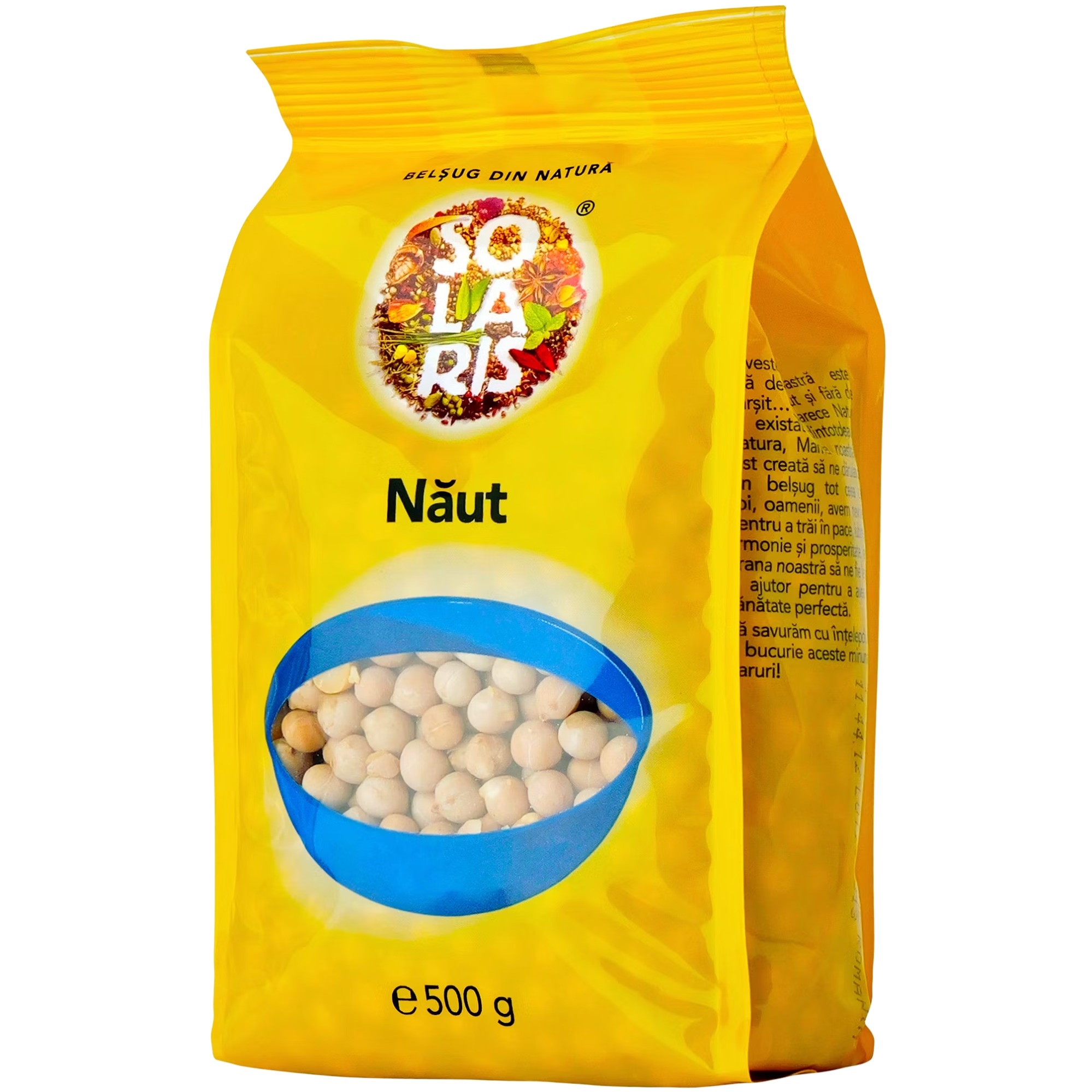 Boabe de Naut (Cicer arietinum) premium, sursa de Proteine, Fibre si ...