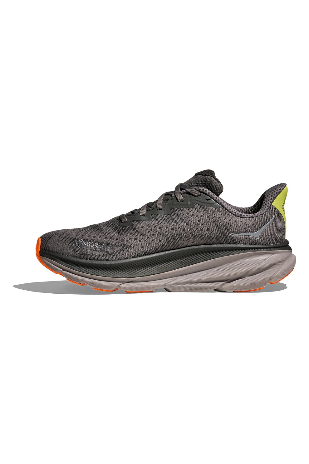 Hoka, Pantofi impermeabili cu aspect tricotat pentru alergare Clifton 9 ...