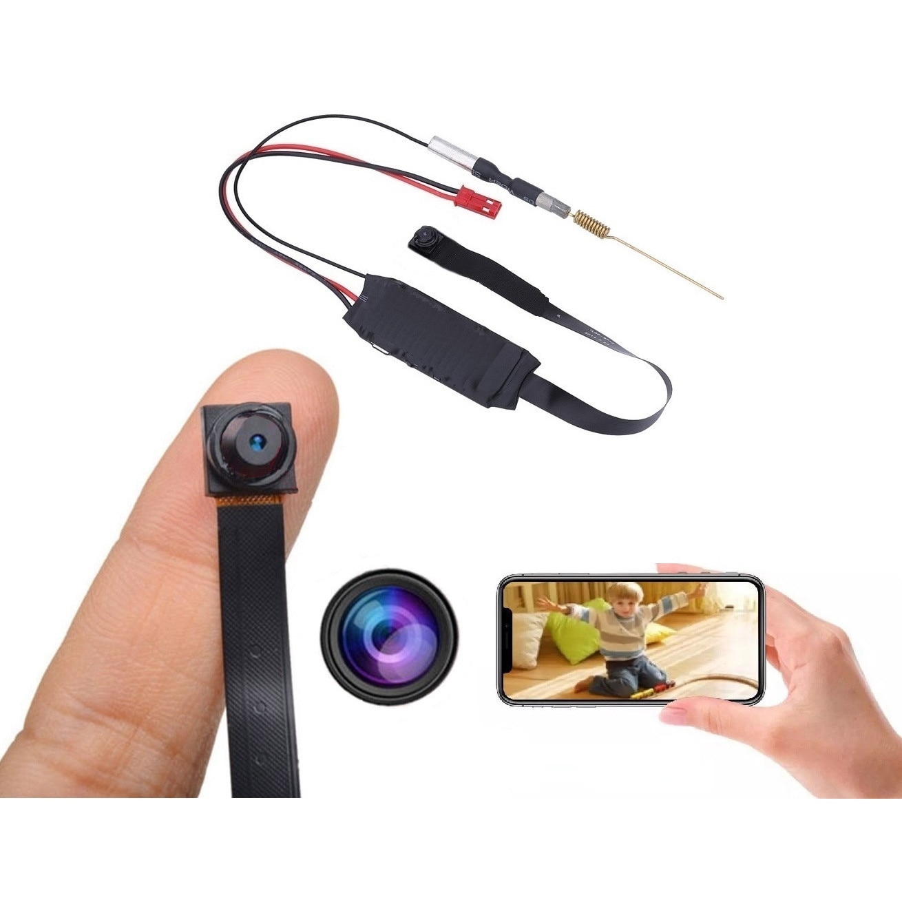 Mini camera Spy Wifi, Modul mic de camera, Onshop, Detectie ascunsa ...