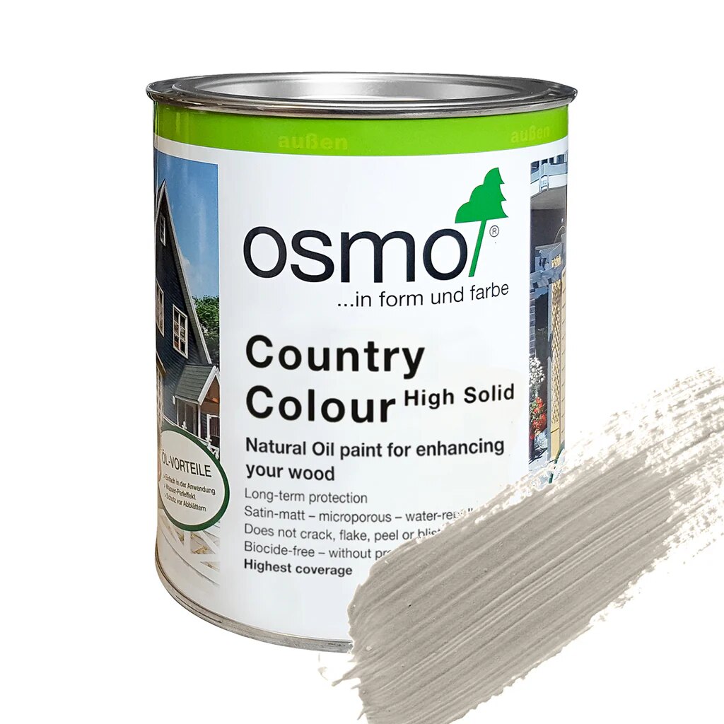Vopsea de exterior pe baza de ulei, Osmo, Country Color, culoare Gri ...