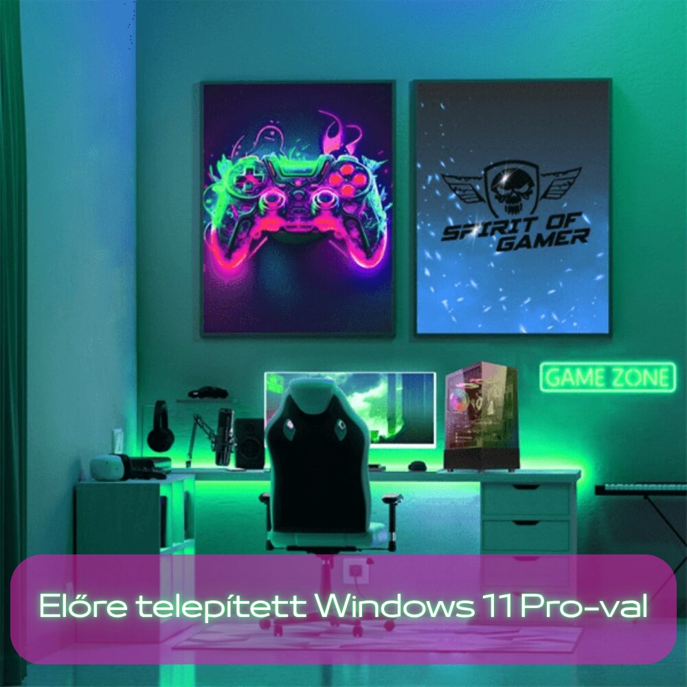 Magic Gamer PC - AMD Ryzen 5 5500 4.2 GHz TURBO, 48GB DDR4 Memória, 4TB ...