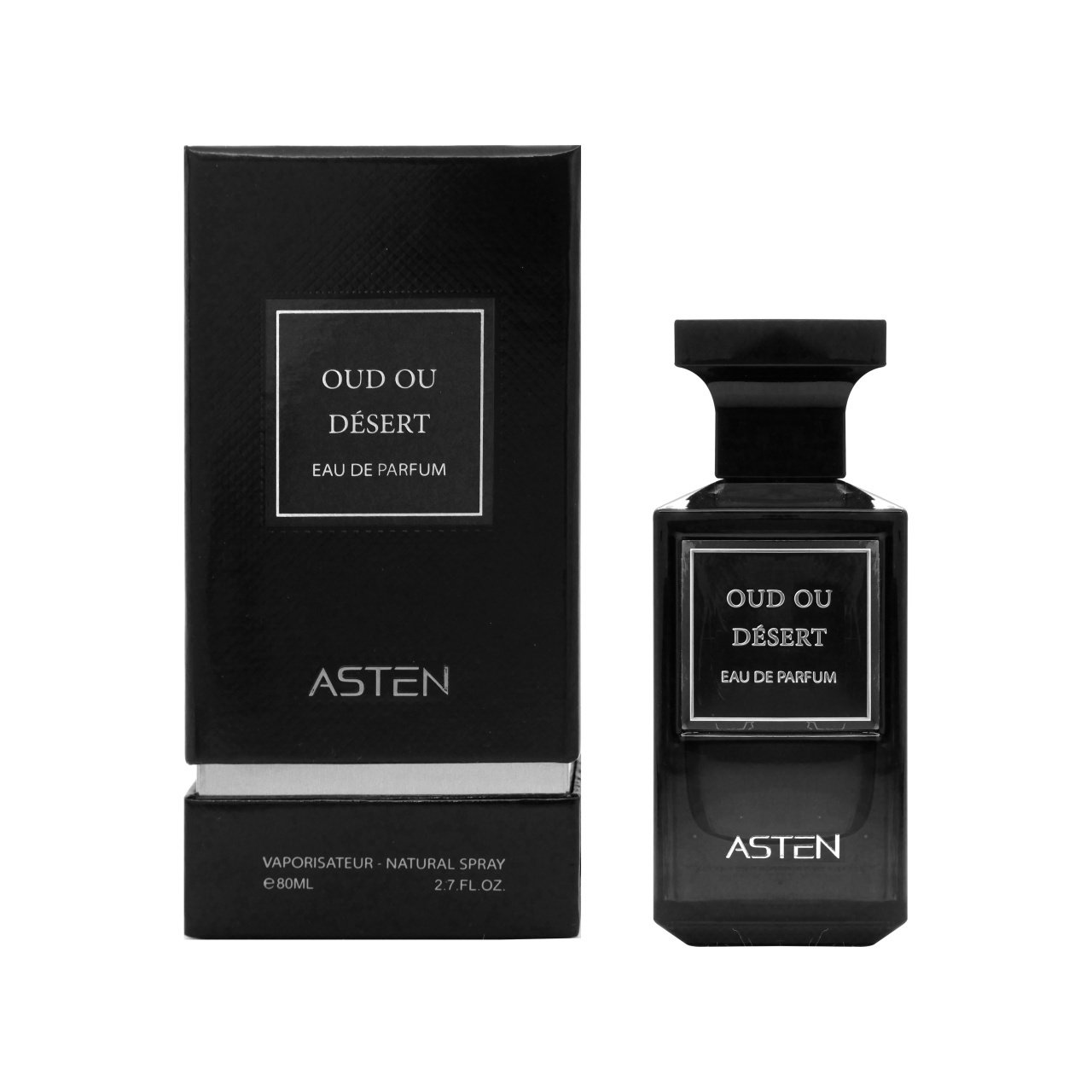 Set Apa de Parfum Oud ou Desert, ASTEN, Unisex, 80ml, Breloc ...