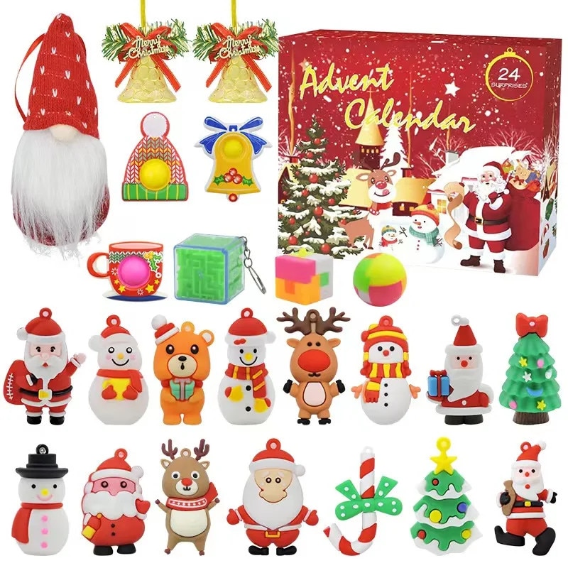 Calendar de Advent, set 24 piese - eMAG.ro