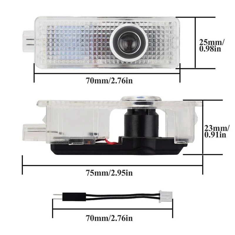 Lumini de intampinare LED pentru usi, Compatibil cu BMW 1, 3, 5, 7, E90 ...