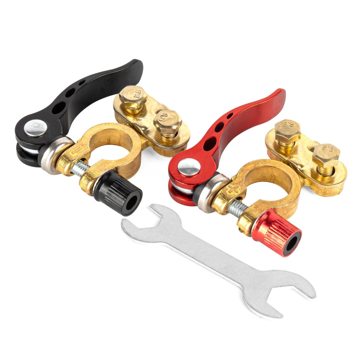 Cleme borne baterie alama universale cu conector rapid, Amio - eMAG.ro