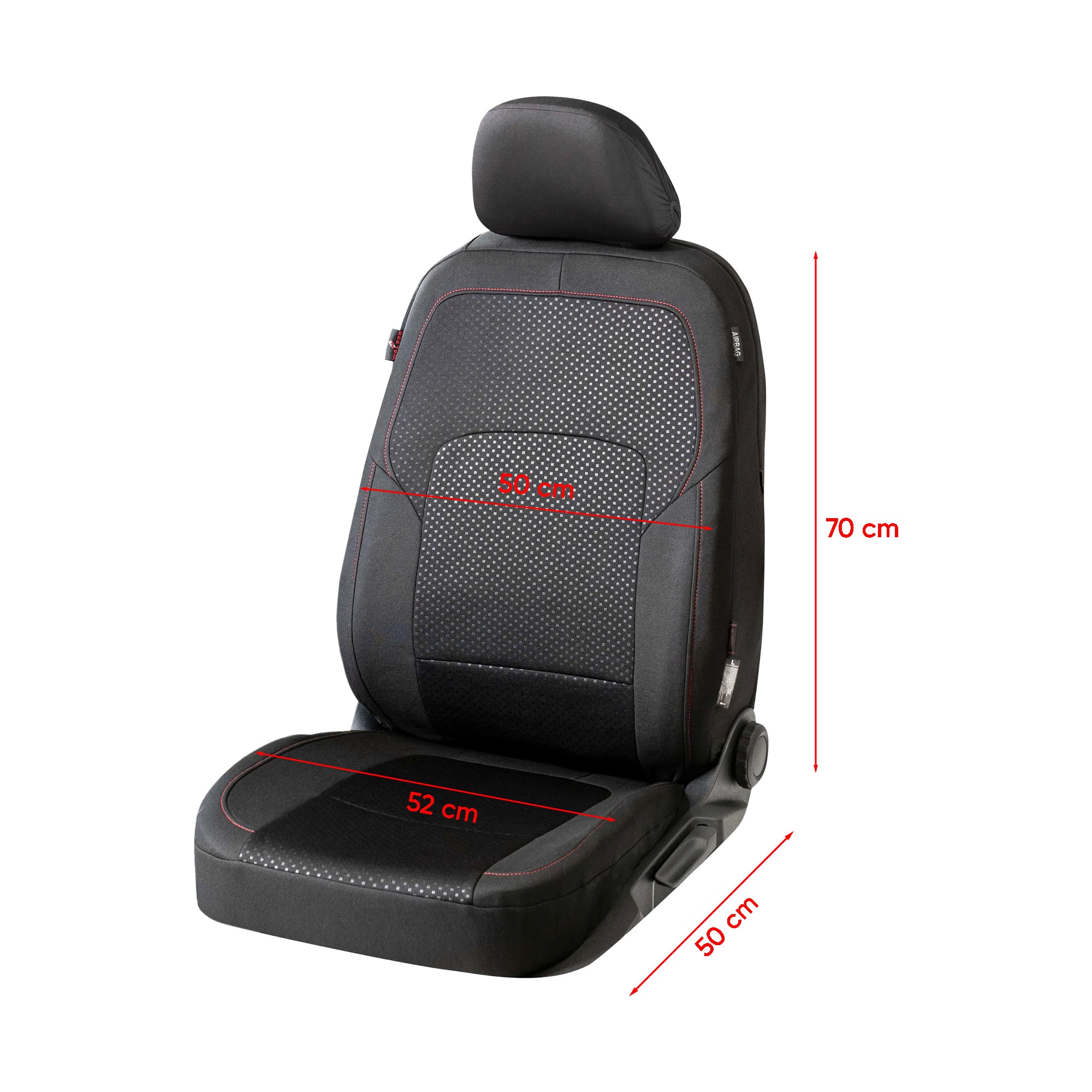 Huse auto scaune fata Walser ZIPP IT Premium Logan, set 2 bucati ...
