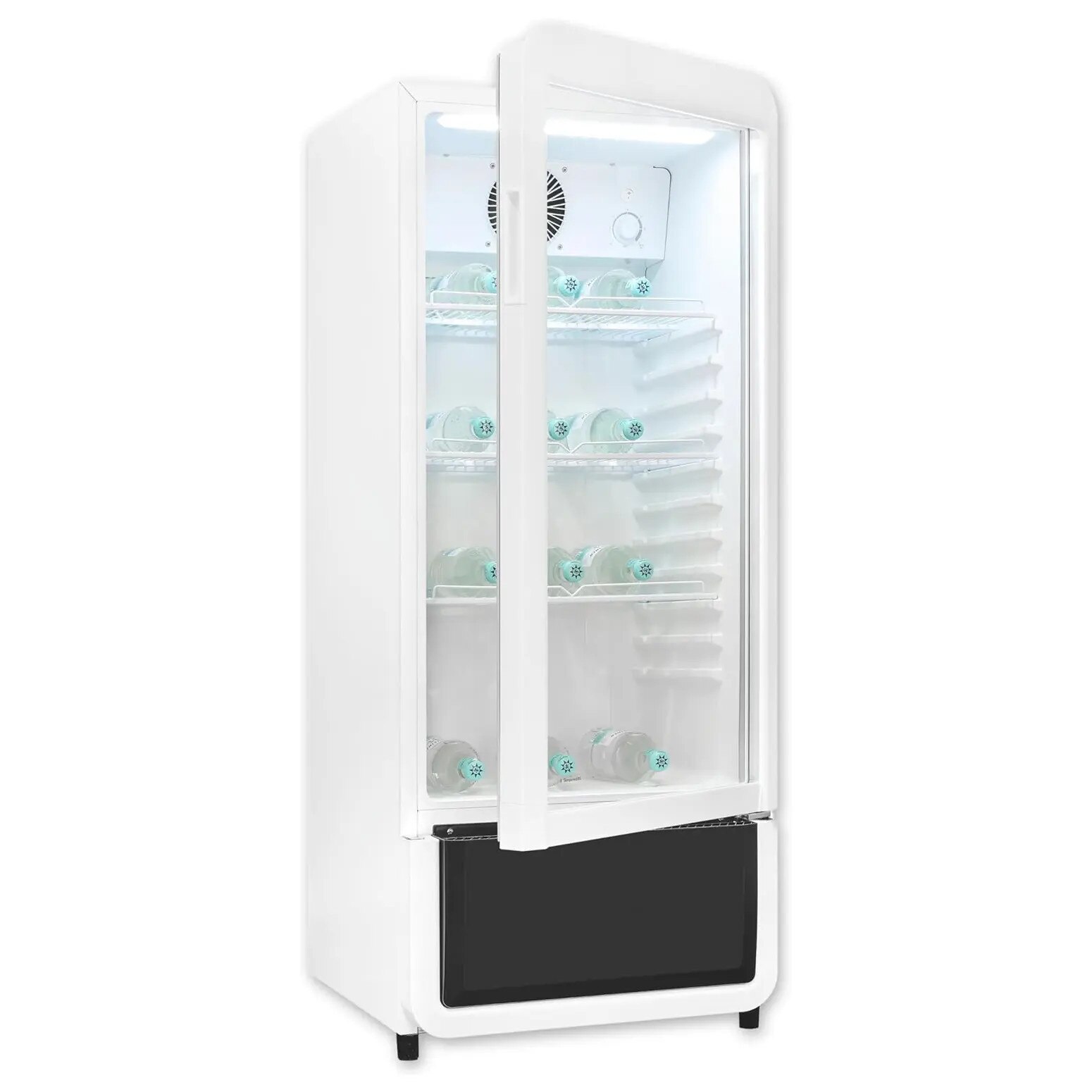Vitrina frigorifica Exquisit CoolPro, capacitate 200 litri, H 132.5 cm ...
