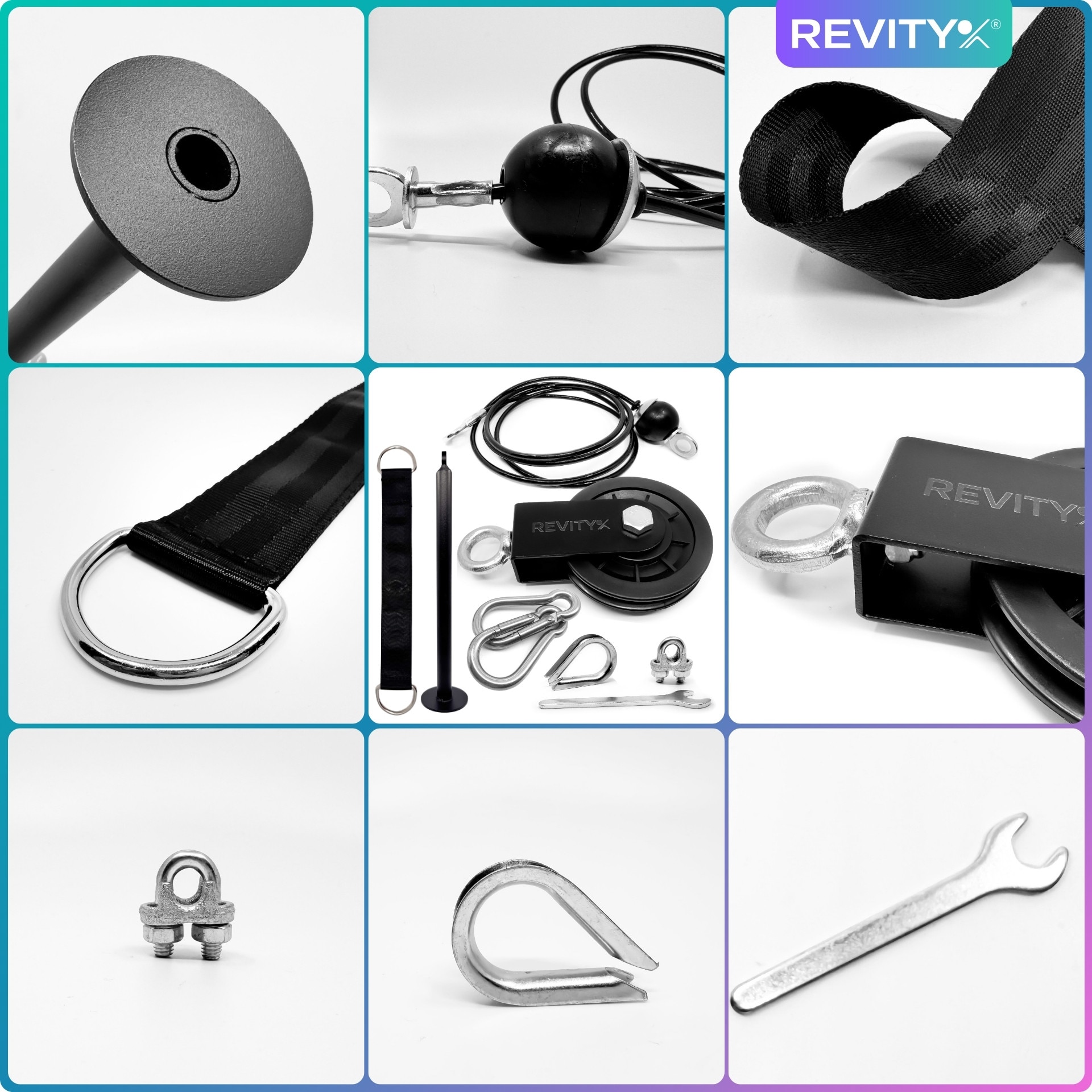 Scripete Helcometru Revity Superior & Inferior – Set Complet Cablu Otel ...