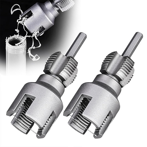 Set unelte de filetat conducte Coolmango, 2 piese, 1/2 inch si 3/4 inch ...