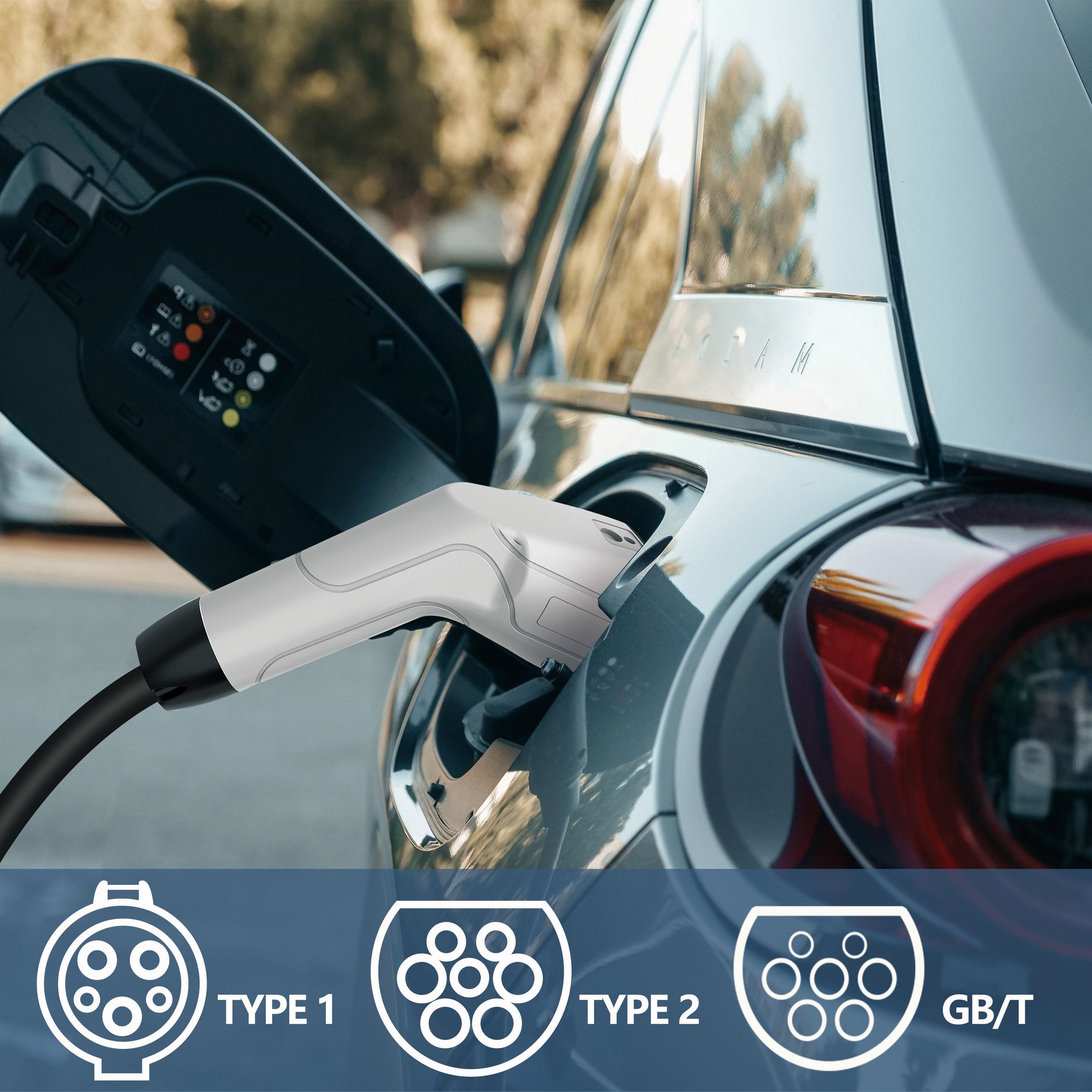Statie de incarcare auto electrica portabila 3.5kW, Investo Shop, 16A ...