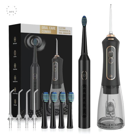 SET Irigator Oral Profesional + Periuta de dinti electrica, RPZ ...