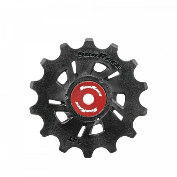 Rotita schimbator spate, plastic, Sunrace SP-842, 12T, neagra, AM - eMAG.ro