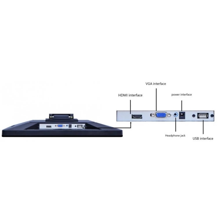Monitor POS Touchscreen OptimX Pro MY17, 17 inch, VGA, HDMI, USB, VESA ...