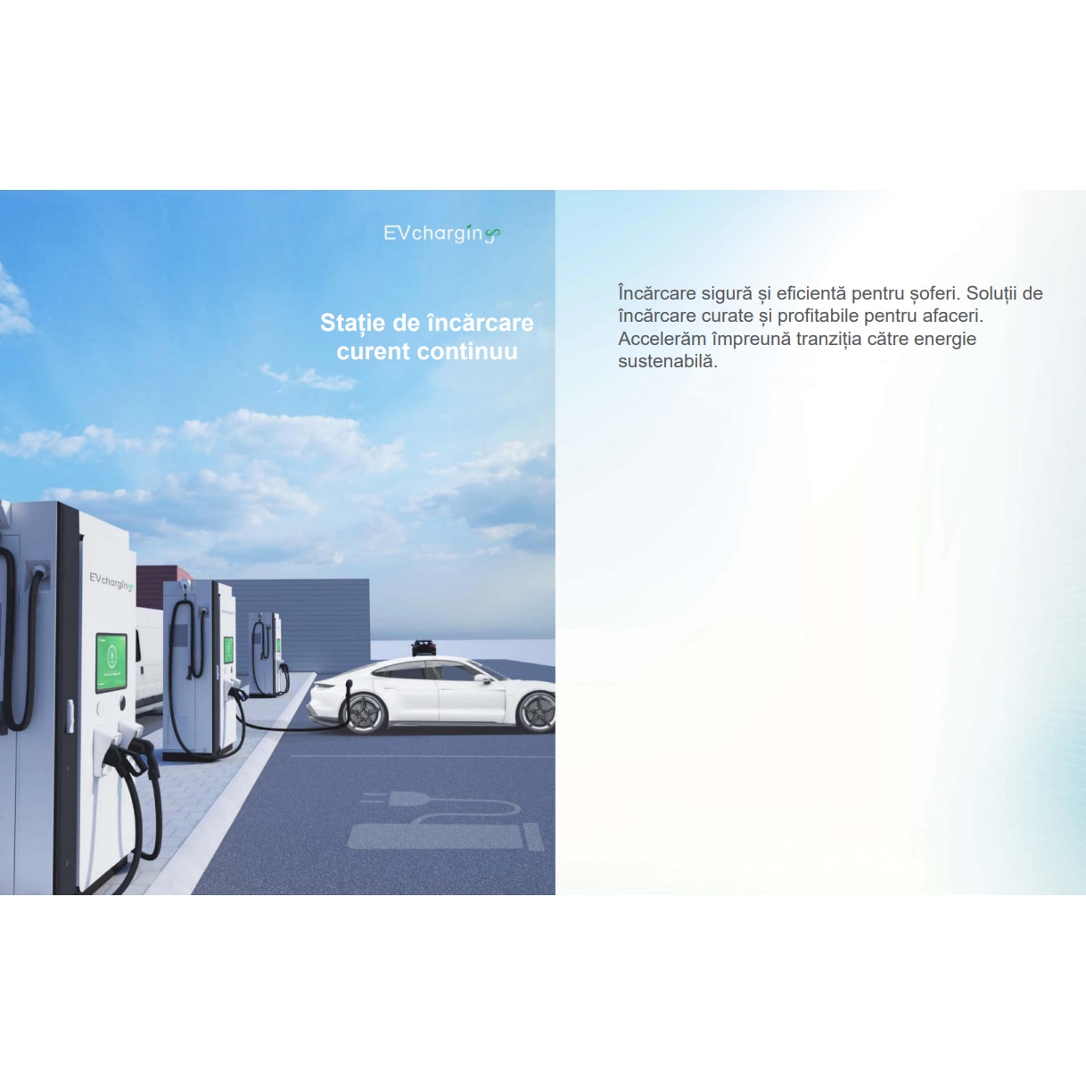 Statie de incarcare auto East Comfort Atlas D160-EU-SE, 160 kW, 2 ...