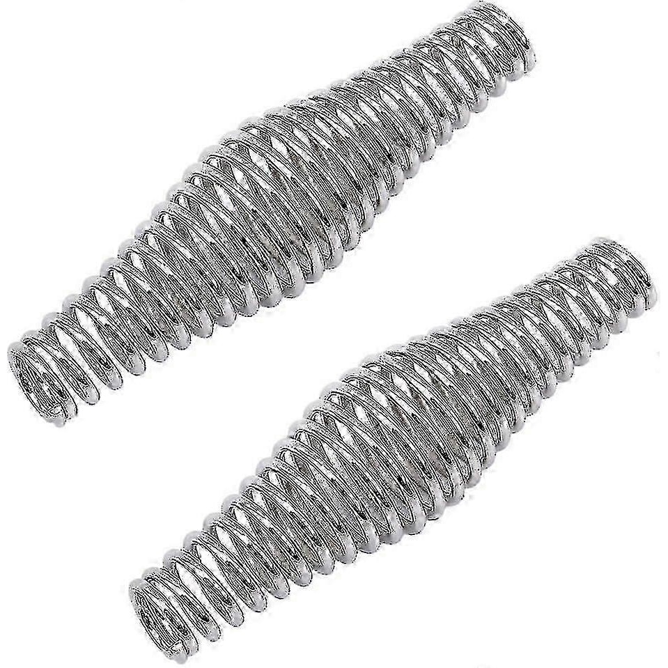 Set 2 manere arc pentru gratar si cos, otel nichelat, argintiu, 11x3cm ...