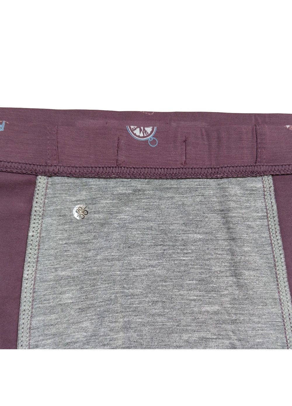 Set 2 boxeri barbati, clasici, modal, violet-roz, 3XL-4XL, geometric ...