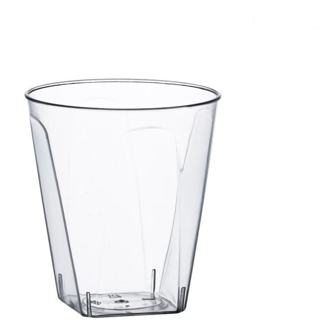Set 20 pahare, Reutilizabile, Plastic, 60ml, Transparent - eMAG.ro