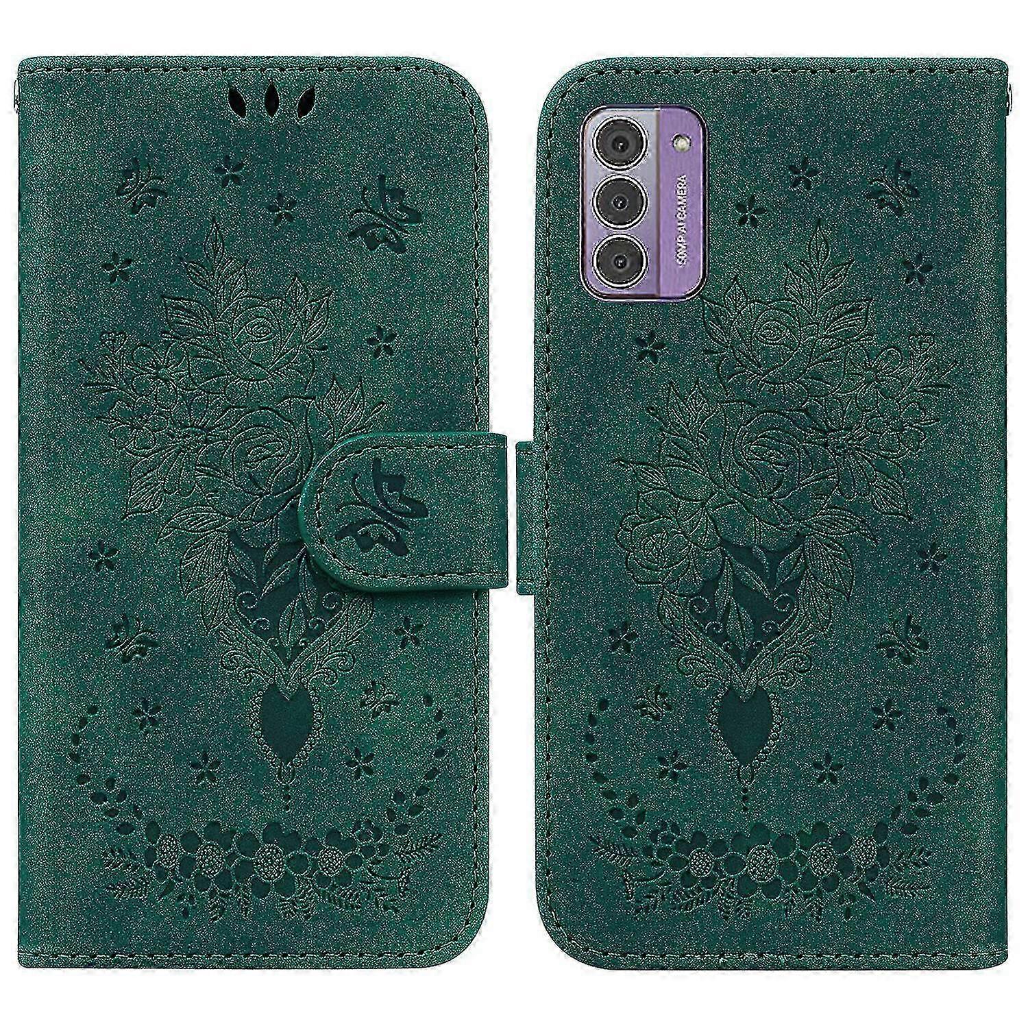 Husa telefon compatibila cu Nokia G42 5G, design cu flori si fluturi ...