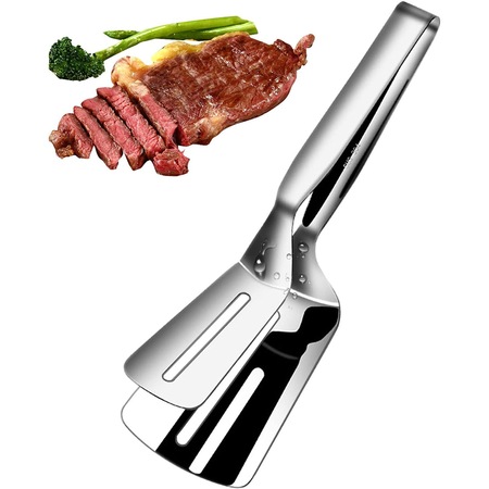Set 2 clesti de bucatarie 12 inch, inox, lama dubla, anti-rugina, 30 ...