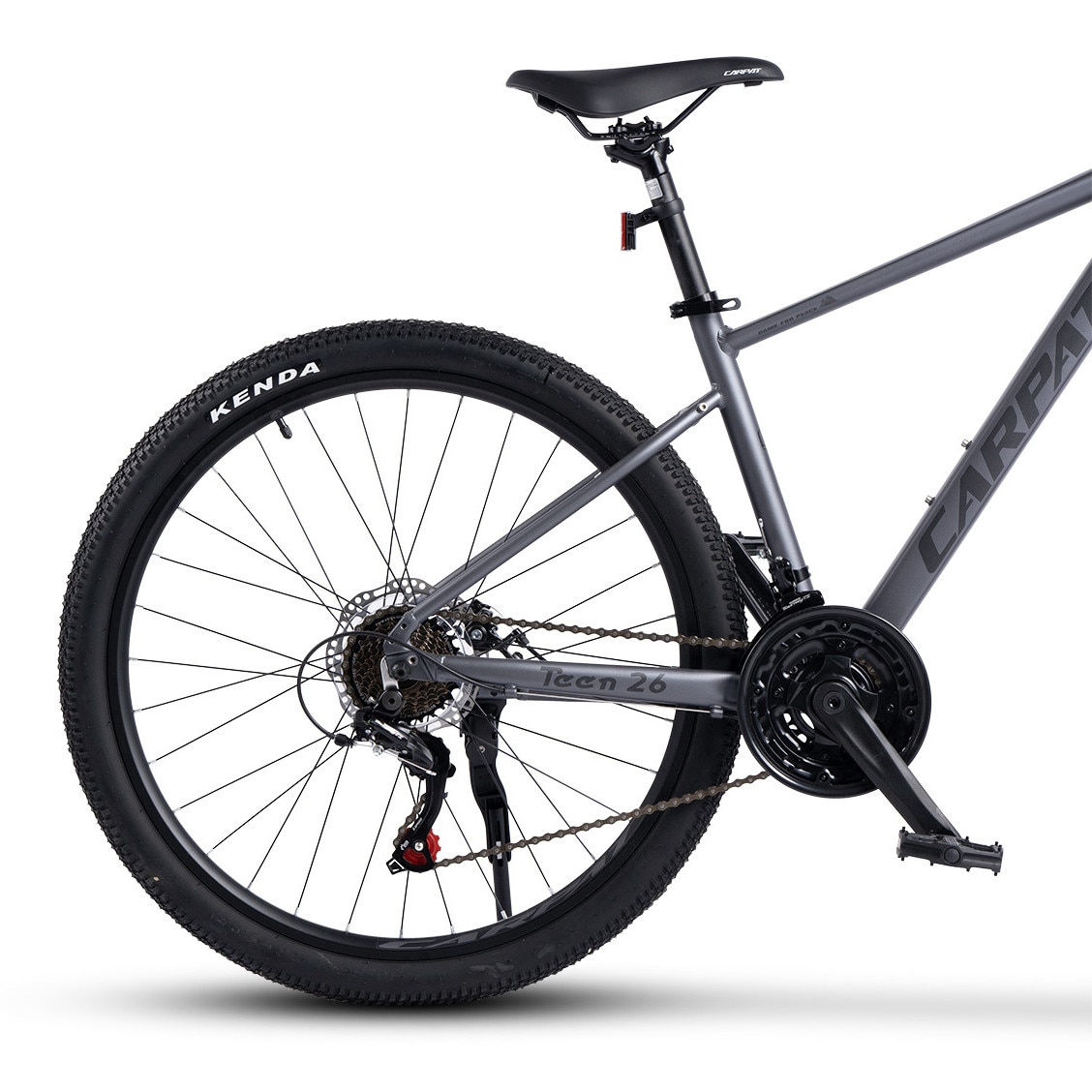 Bicicleta MTB Carpat Bikes, Teen JSX26472, aluminiu, frâne pe disc, 21 ...