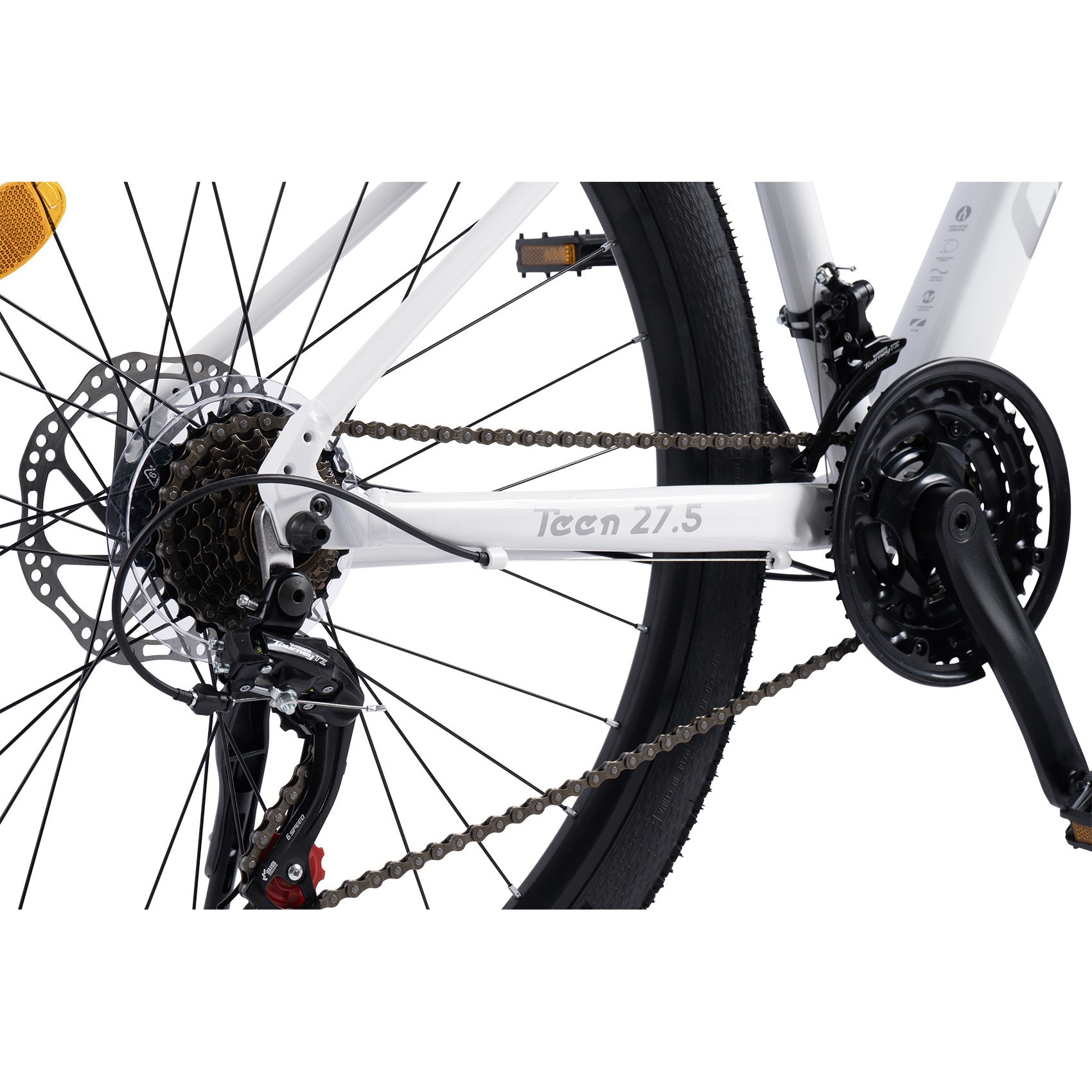 Bicicletă MTB CARPAT BIKES Teen JSX26472, cadru aluminiu, frâne disc ...