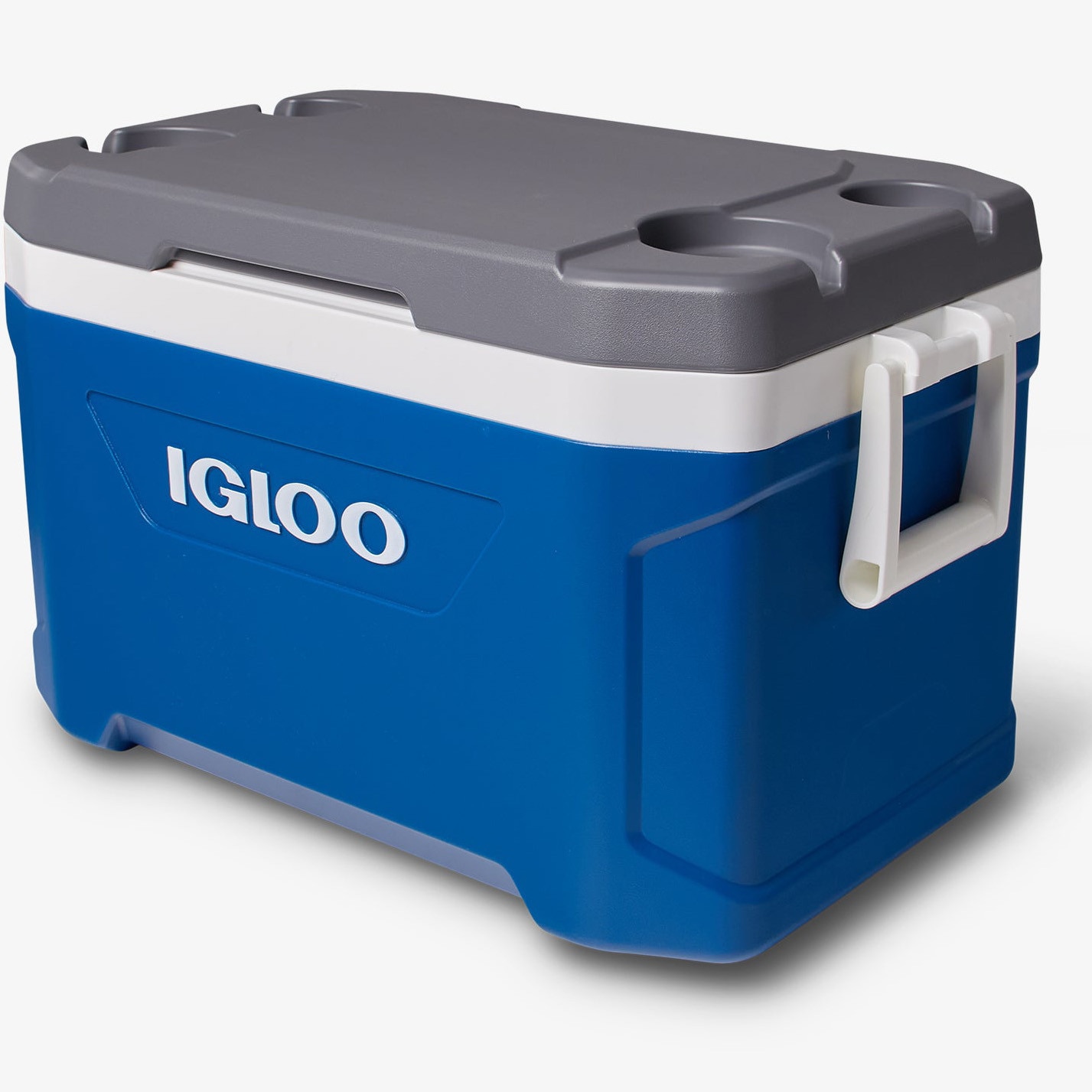 Lada frigorifica pasiva Igloo 52 QT cu manere, 49 litri, albastra - eMAG.ro