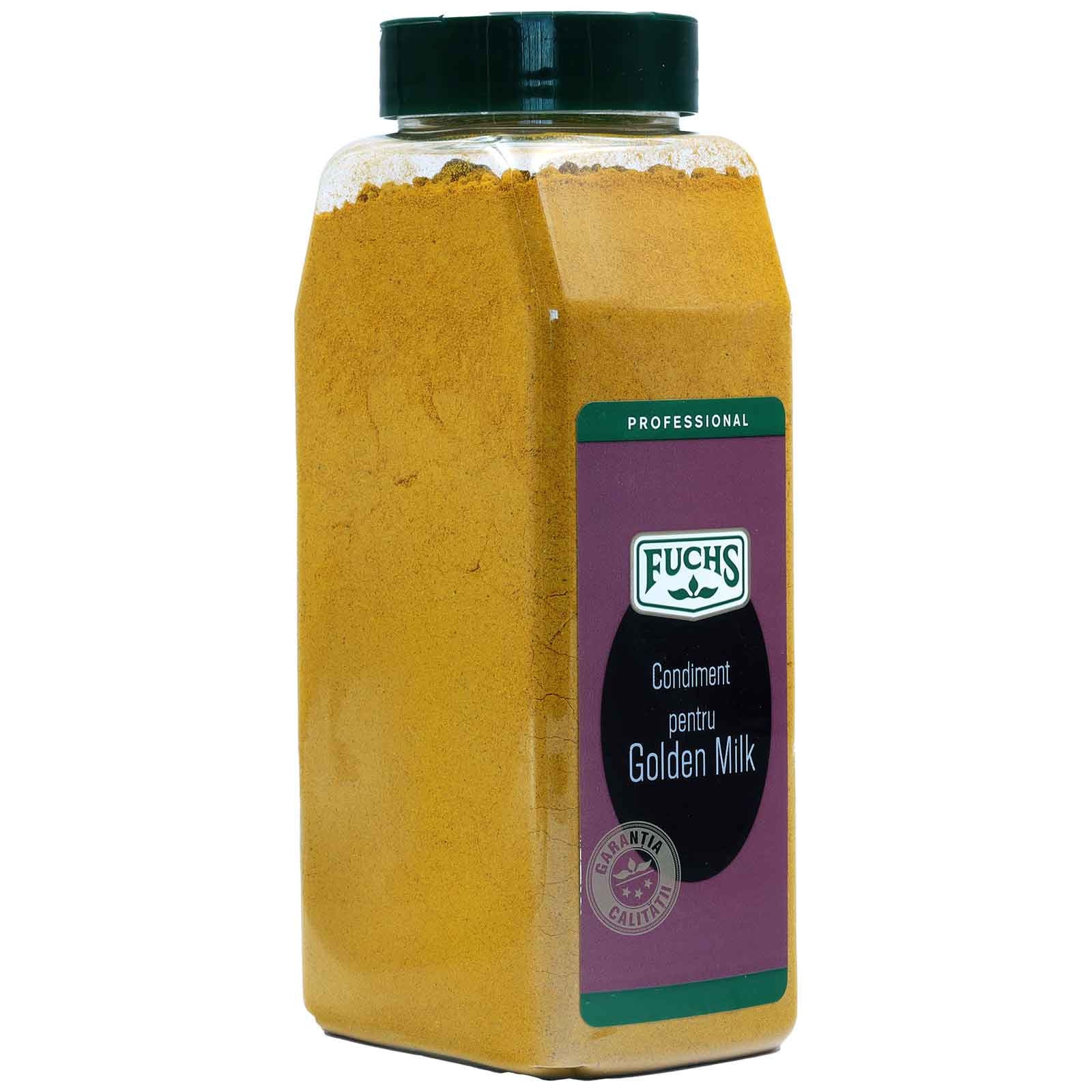 Condiment pentru Golden Milk, Fuchs, borcan, 650 g - eMAG.ro