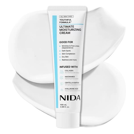 NIDA Crema de Zi Hidratanta pentru Ten Normal | Efect Firming | 100ml ...