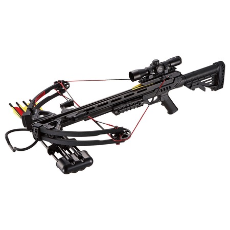 Arbaleta compound Man Kung MK-XB52BK, 370 FPS, ajustabila, 90.8x54.6cm ...