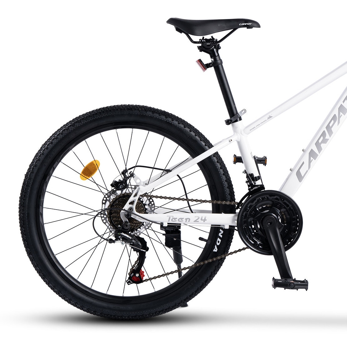 Bicicleta copii MTB-HT Carpat Pro Teen C24472A 24", Cadru Aluminiu, 21 ...