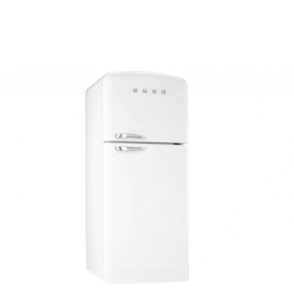 Frigider cu 2 usi No Frost Smeg FAB50B, 80 cm latime, alb, estetica ...