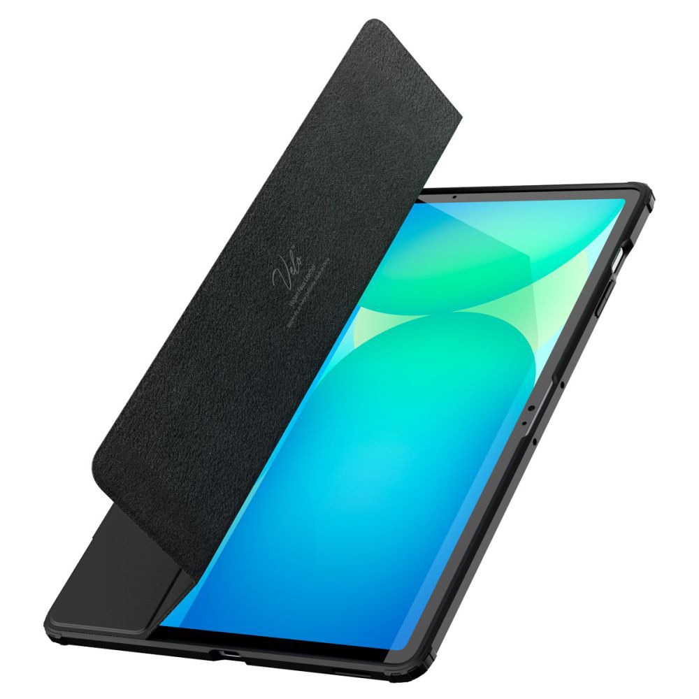 Калъф за Samsung Galaxy Tab S10 FE Plus, E62, Поликарбонат, Черен - eMAG.bg