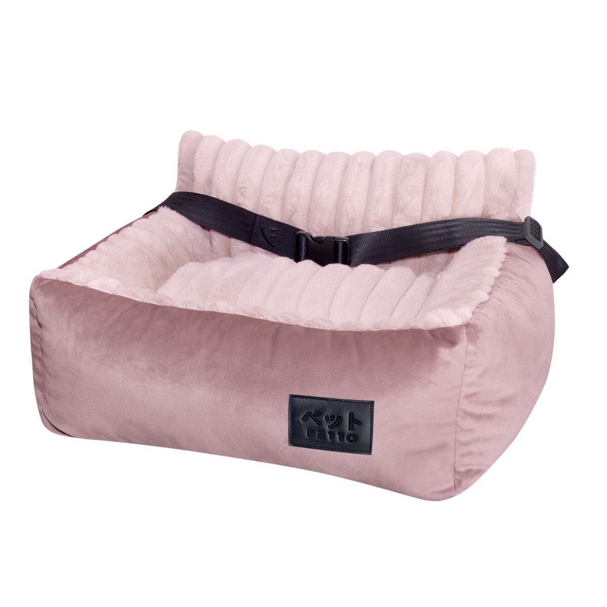 PETTO Oi Single Fluffy scaun auto scaun pentru caini roz - eMAG.ro