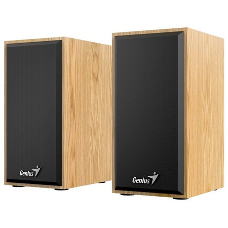 Boxe PC Genius SP-HF180 lemn deschis 6W 3.5mm USB - eMAG.ro