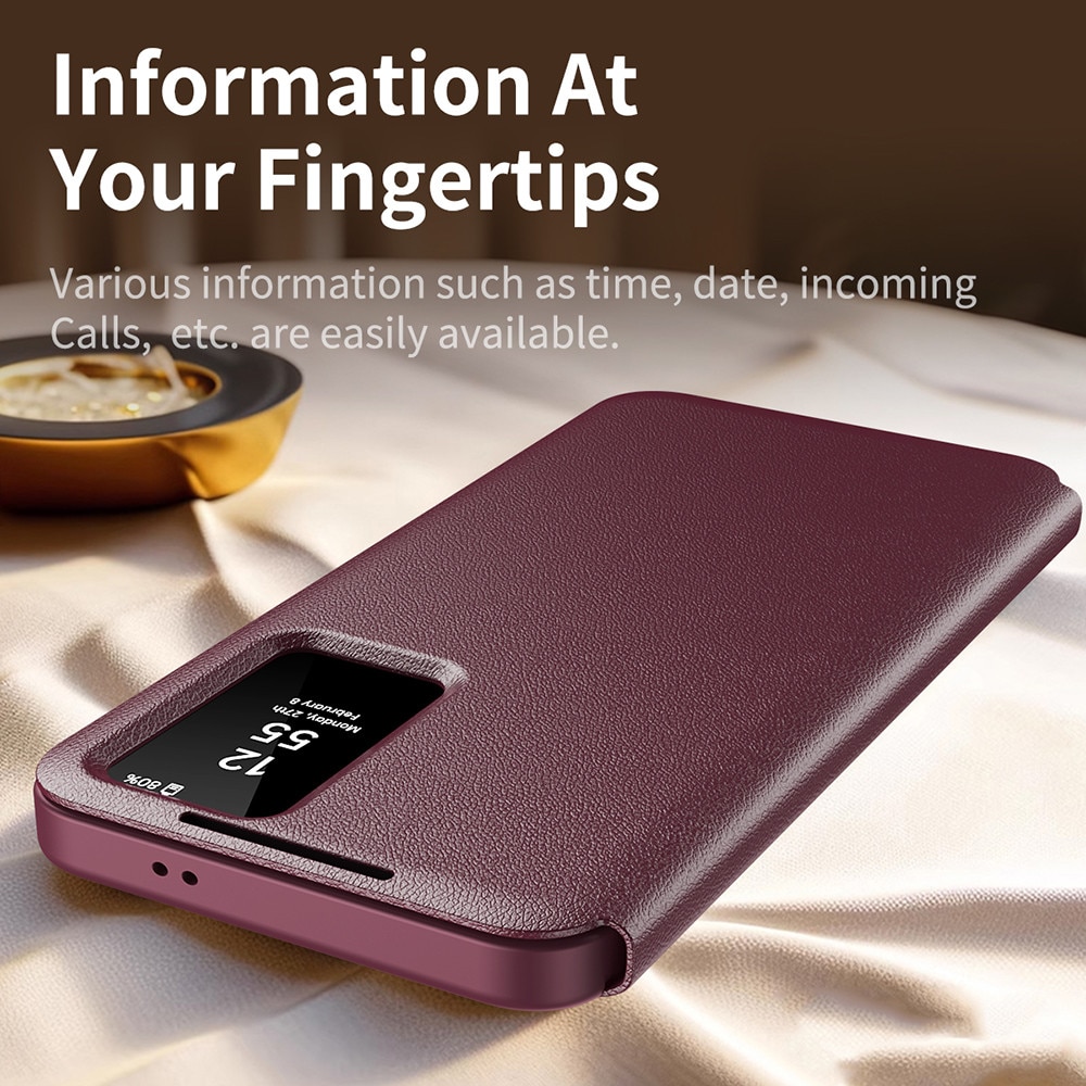 Husa de protectie flip cover compatibila cu Samsung Galaxy S23 Ultra ...