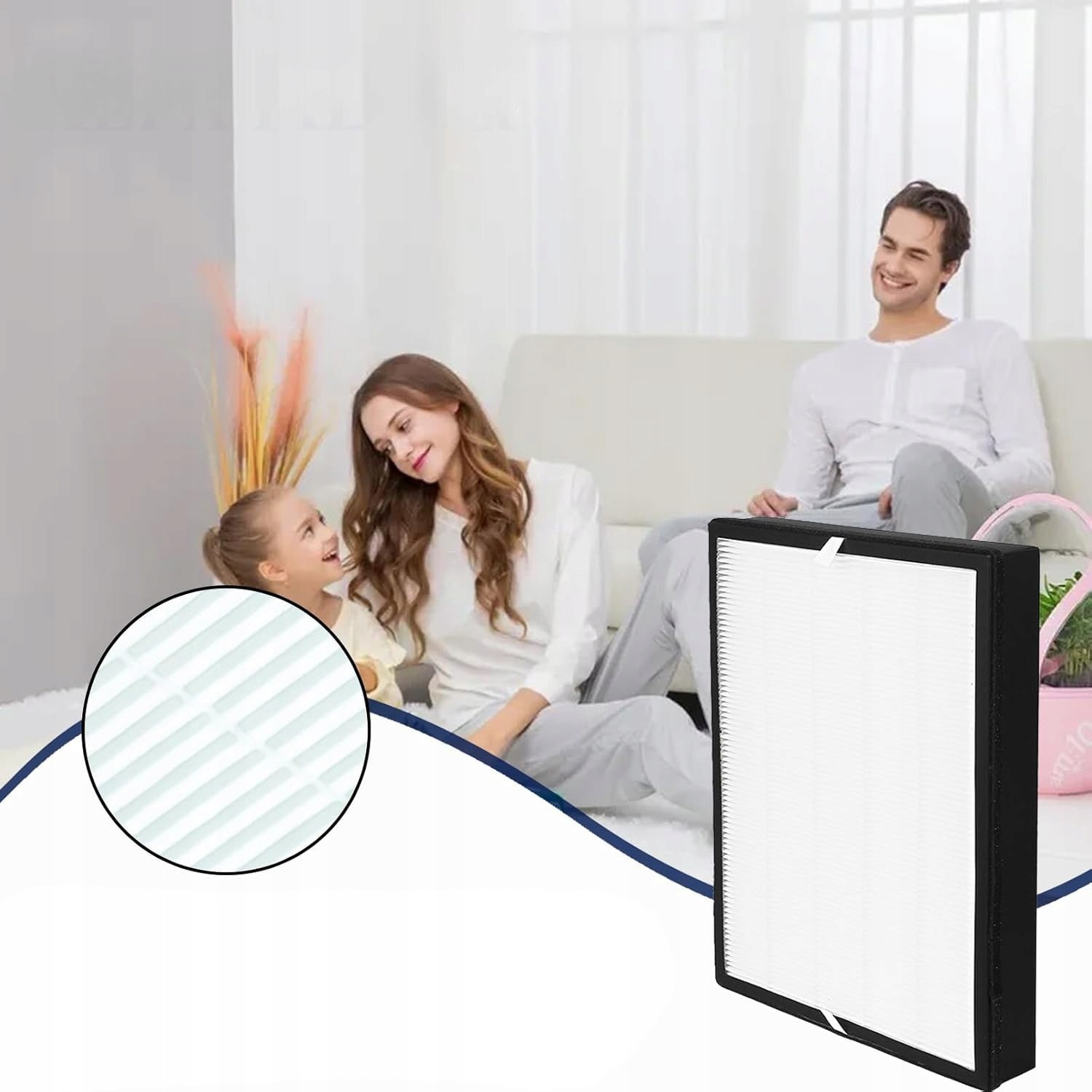 AerPure 3 az 1-ben szűrőkészlet Philips AC2729-hez, HEPA 13, szénszűrő ...